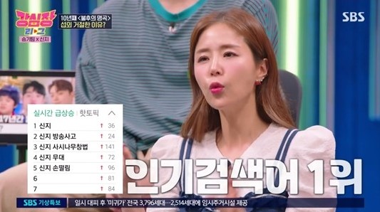 "DJ DOC 이하늘 때문에".. 신지, 무대공포증에 3년간 외출도 못했던 안타까운 사연 전했다